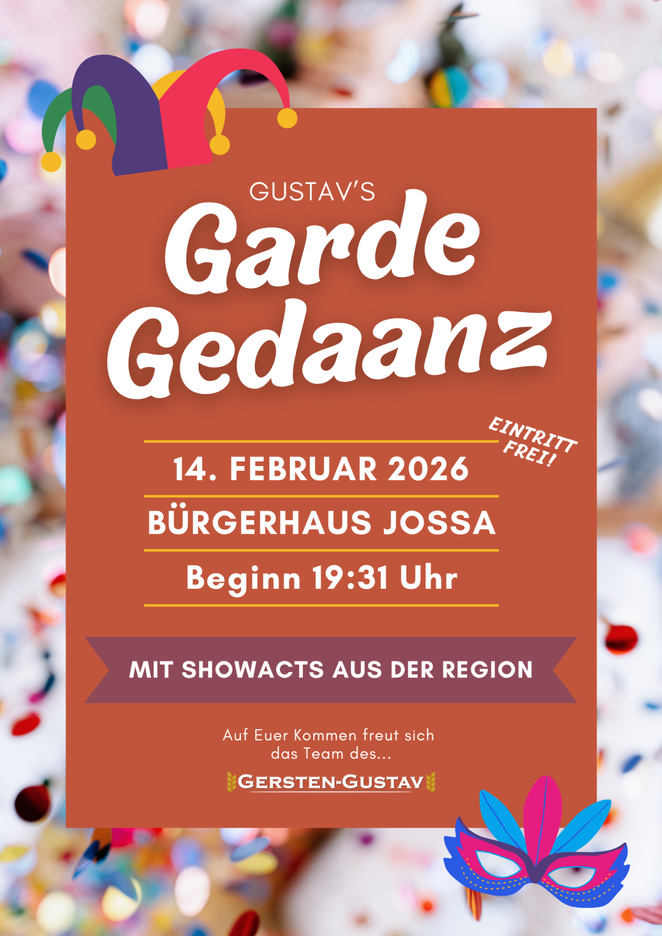 Gustav´s Garde Gedaanz | Gemeinde Hosenfeld